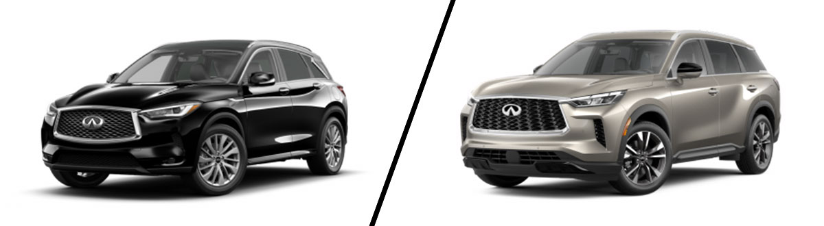 2024 INFINITI QX50 vs QX60 | Crest INFINITI | INFINITI Dealer in Scottsdale, AZ