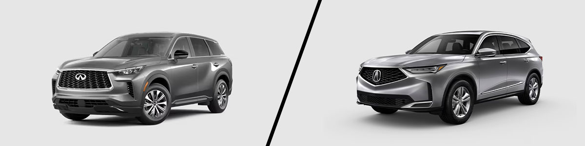 2025 INFINITI QX60 vs 2025 Acura MDX | INFINITI of Scottsdale | INFINITI Dealer in Scottsdale, AZ