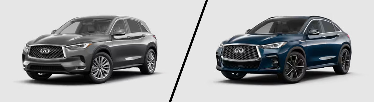 2025 INFINITI QX50 vs QX55 | INFINITI of Scottsdale | INFINITI Dealer in Scottsdale, AZ